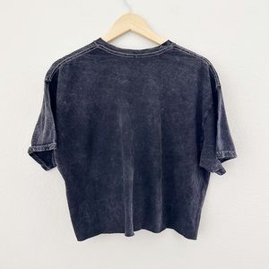 Wednesday | Tops | New Netflixs Wednesday Cropped Graphic Tee | Poshmark